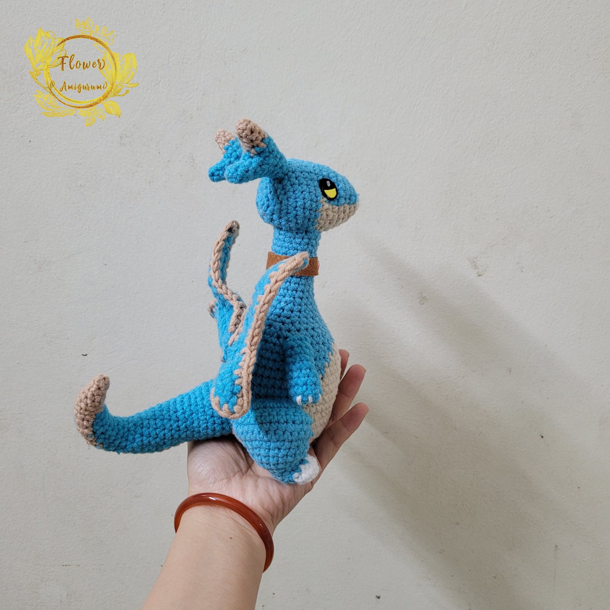 Fanmade Elphidran in Palworld Crochet Doll Amigurumi, Elphidran Plush ...
