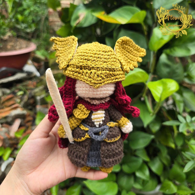 Fanmade Elden Ring Characters Crochet Doll Amigurumi, Elden Ring Plush ...