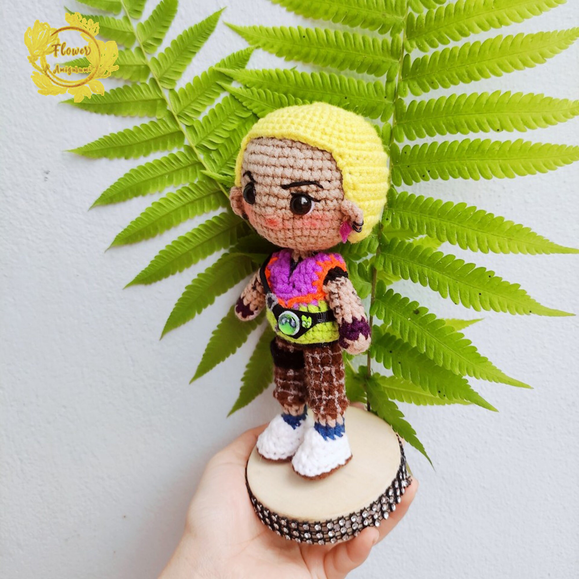 Fanmade Gekko Wingman Valorant Crochet Doll Amigurumi, Gekko Plush ...