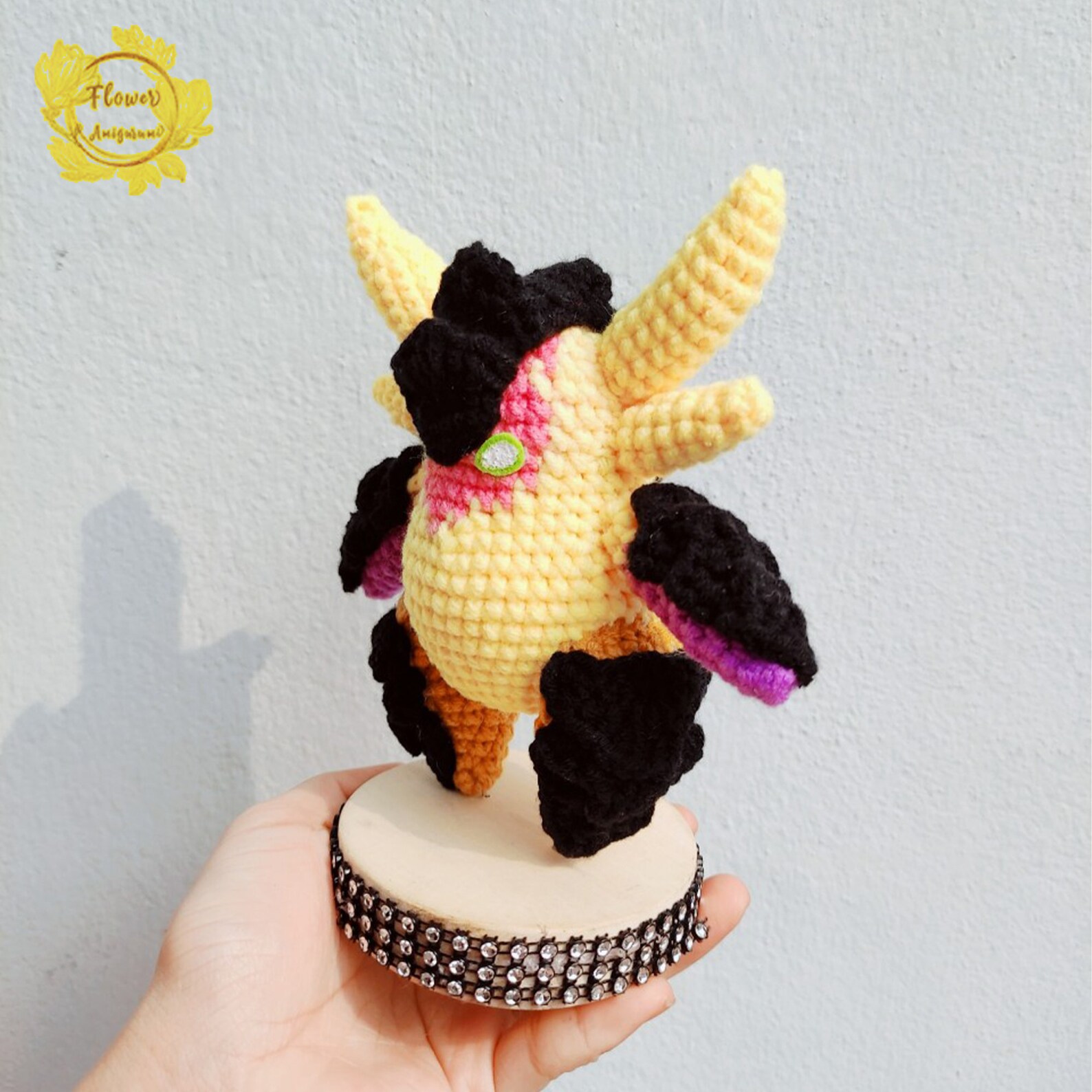 Fanmade Gekko Wingman Valorant Crochet Doll Amigurumi, Gekko Plush ...