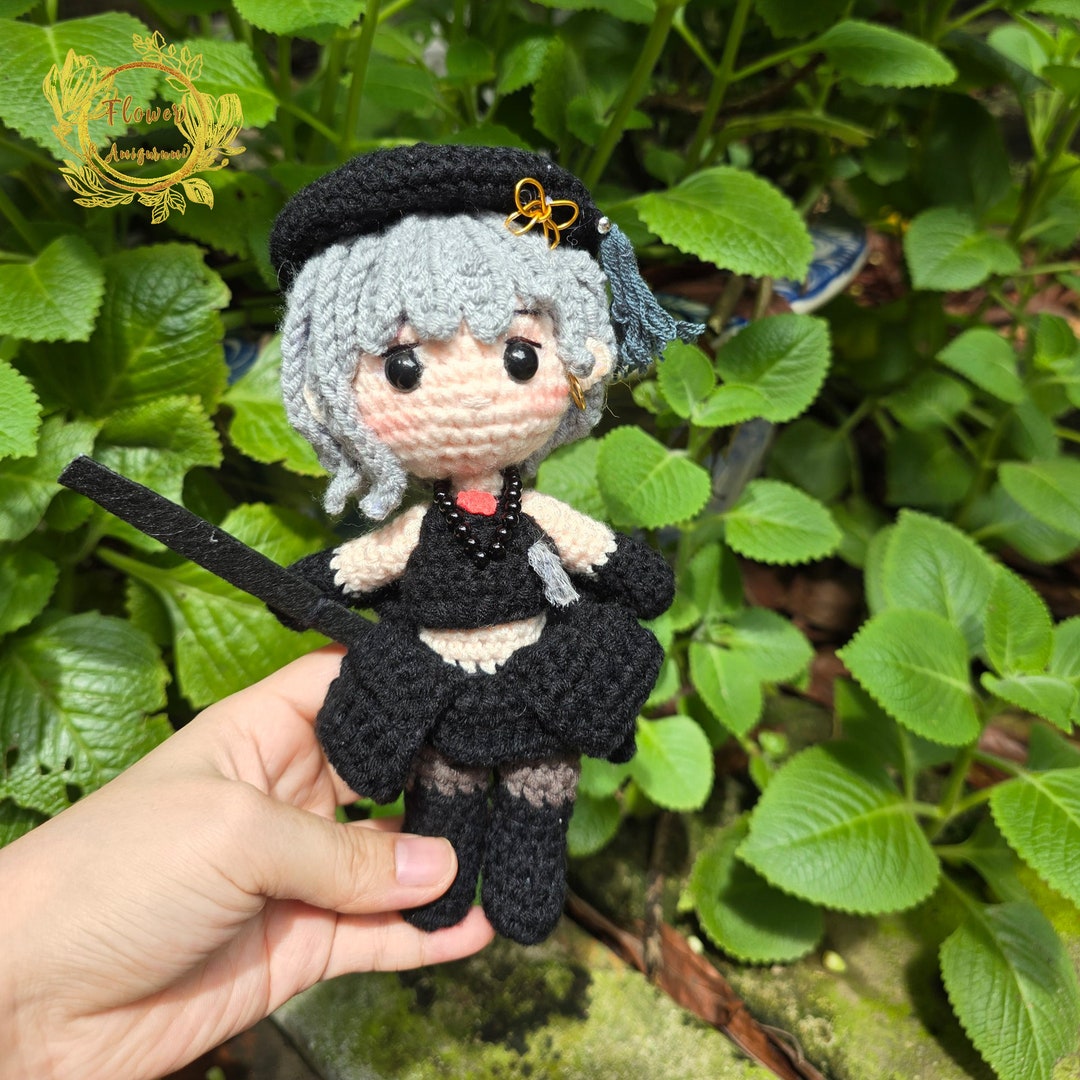 Fanmade Wuthering Waves Sanhua Plushies Doll Amigurumi Chibi Style ...