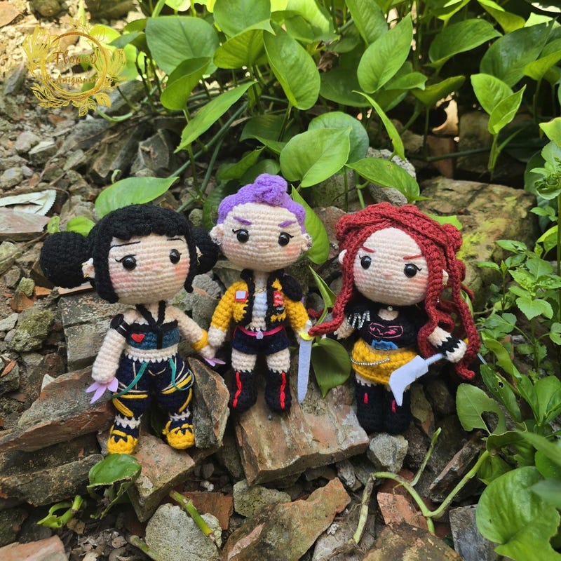 Kpop demon hunters toy a rumi and mira of zoey - Etsy España