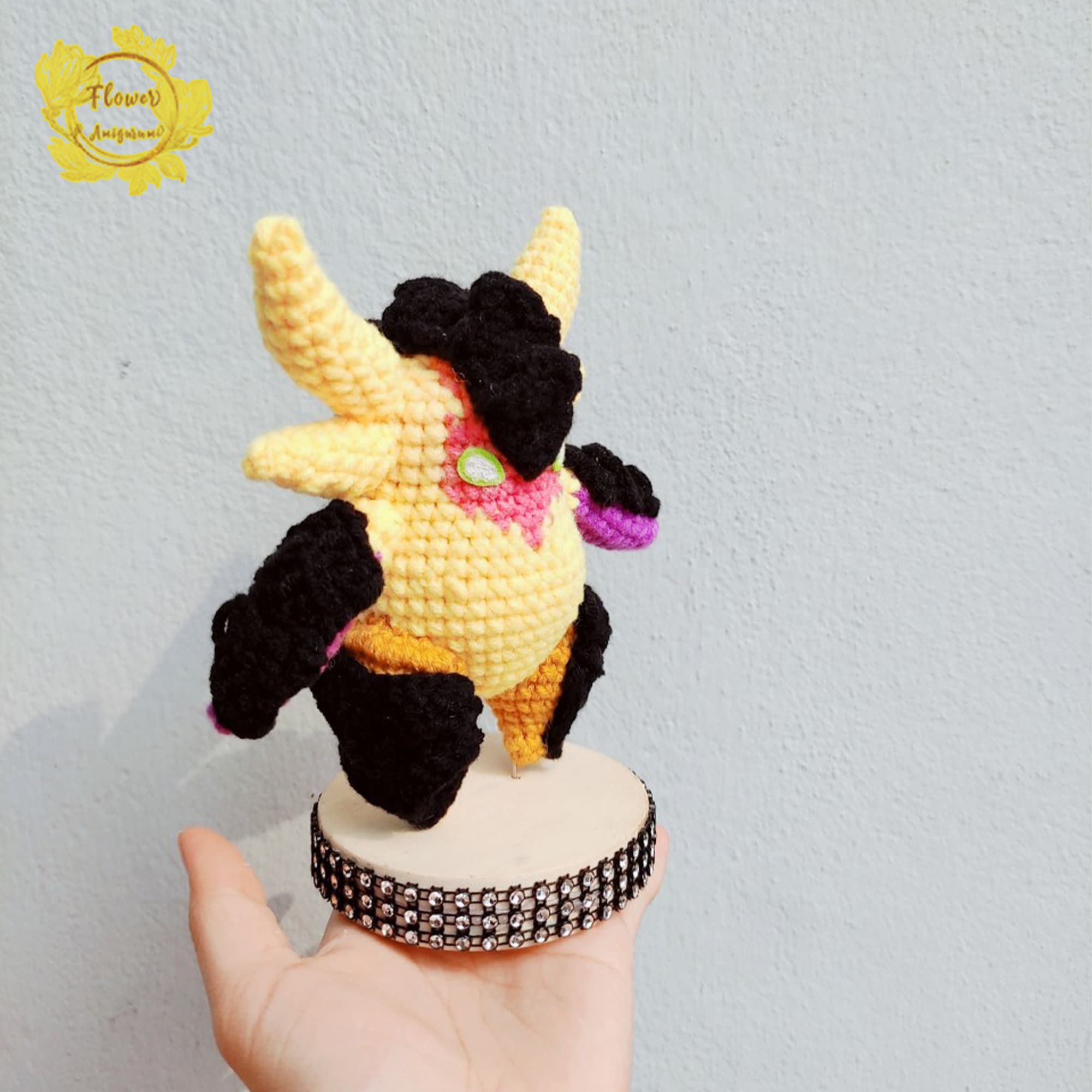 Fanmade Gekko Wingman Valorant Crochet Doll Amigurumi, Gekko Plush ...