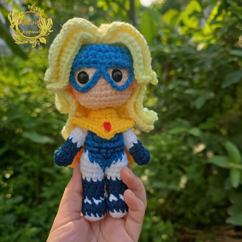 Fanmade Dispatch Crochet Doll Amigurumi, Dispatch Plush, Dispatch ...