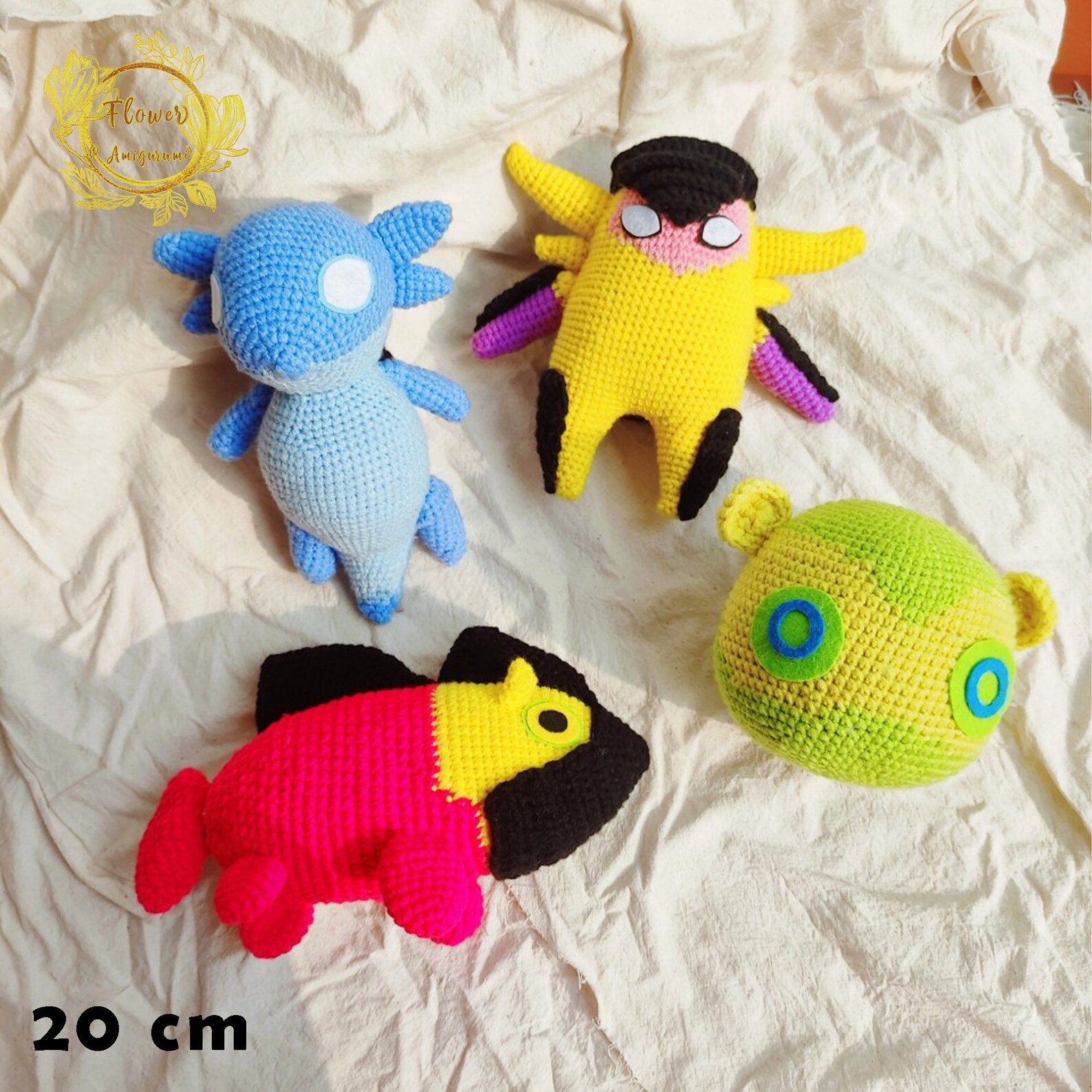 Fanmade Gekko Abilities Valorant Crochet Doll Amigurumi, Gekko Plush ...