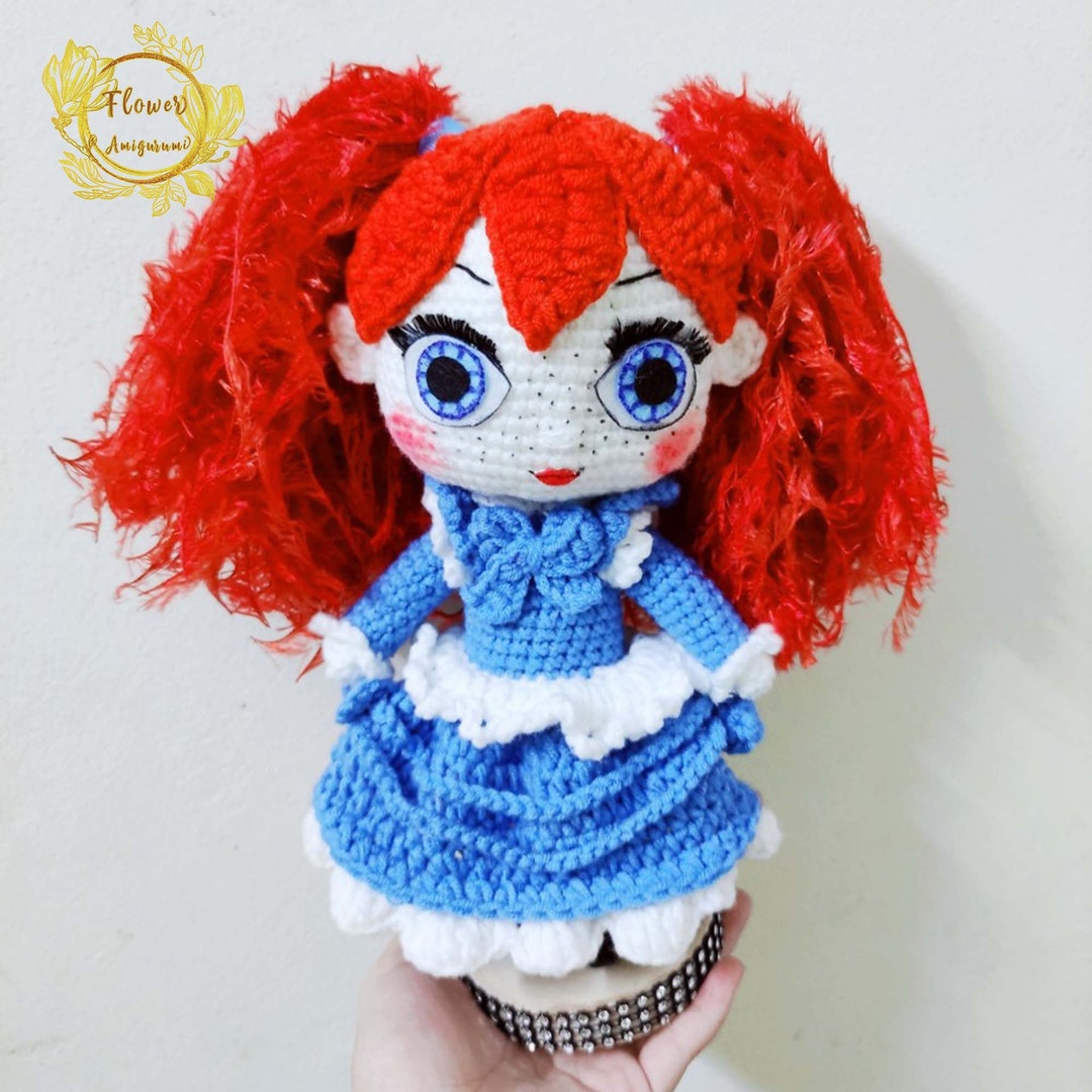 Fanmade Poppy Playtime Crochet Doll Amigurumi, Poppy Playtime Doll ...