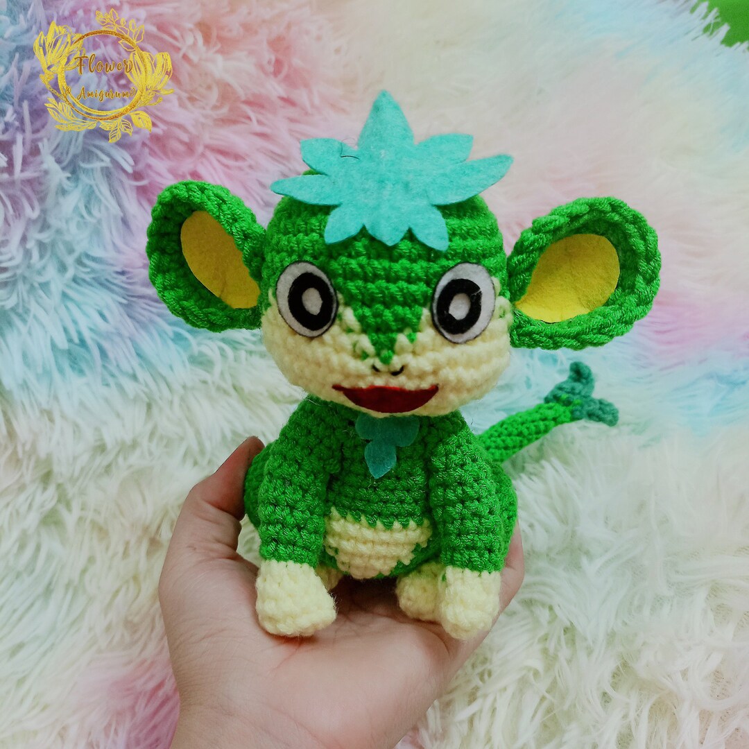 Fanmade Tanzee in Palworld Crochet Doll Amigurumi, Tanzee Plush, Tanzee ...