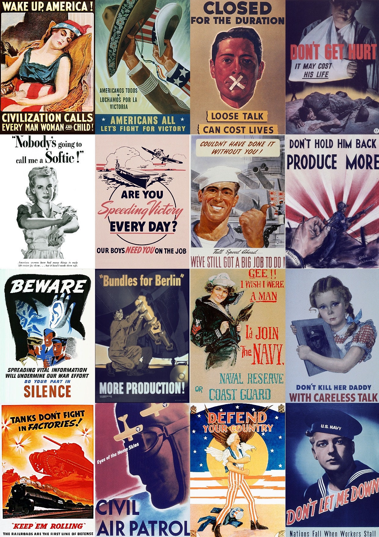 133 World War Propaganda Posters. - Etsy
