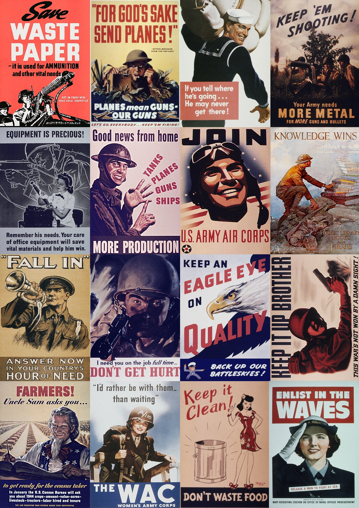 133 World War Propaganda Posters. - Etsy