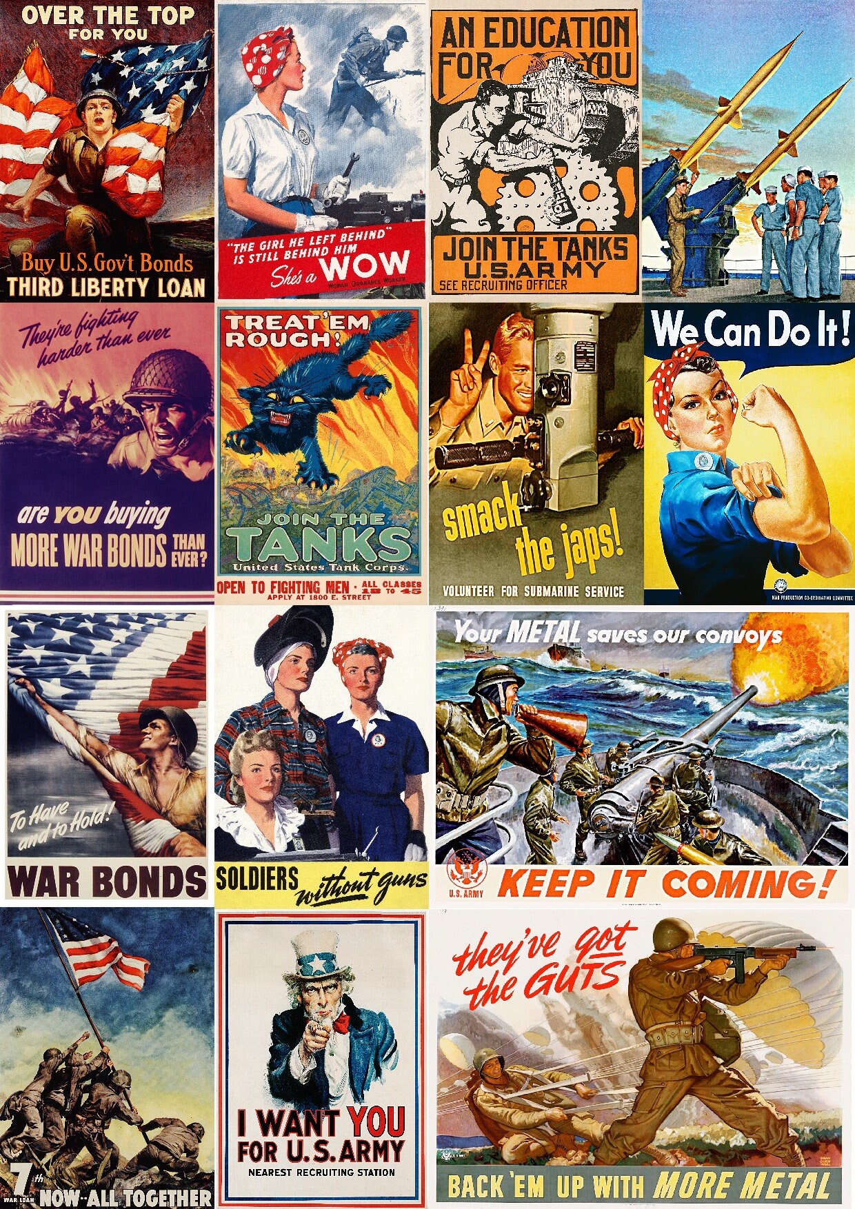 133 World War Propaganda Posters. - Etsy