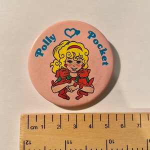 True Vintage Polly Pocket Button Badge Pin 1994 Bluebird - Etsy