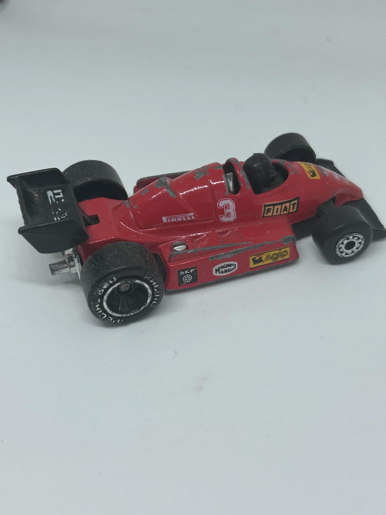 Matchbox F1 Racer Race Car Fiat Pirelli Vintage Toy Model Collectable 1 ...