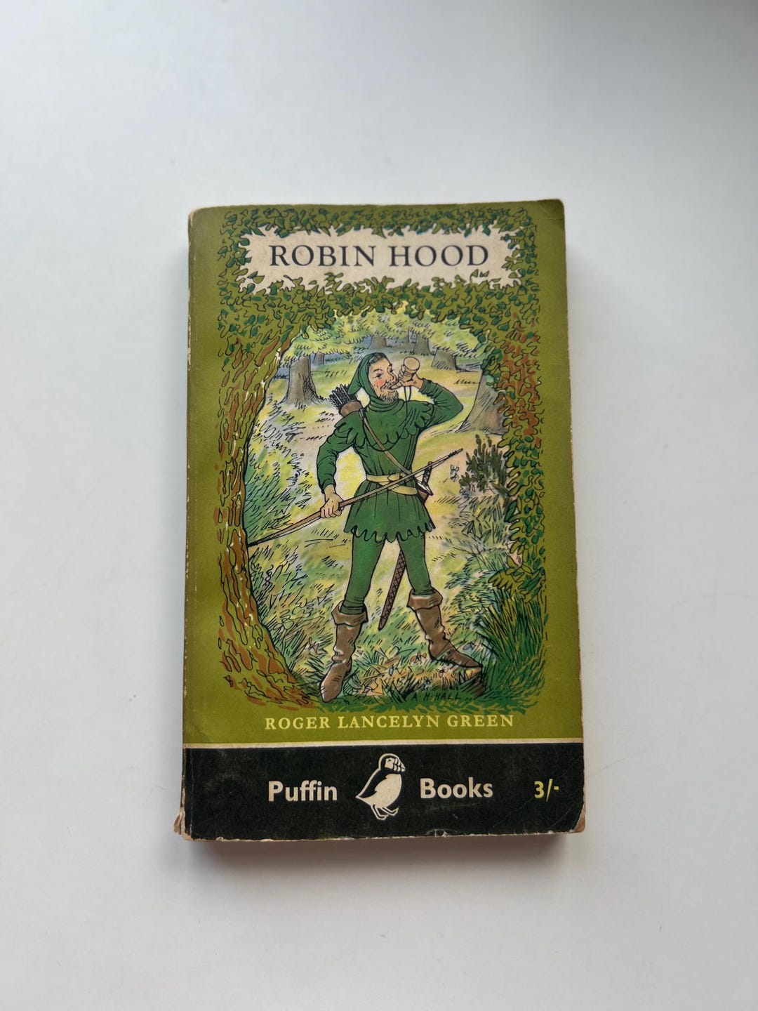 Vintage Robin Hood Book Roger Lancelyn Green Puffin 1960 Vintage ...
