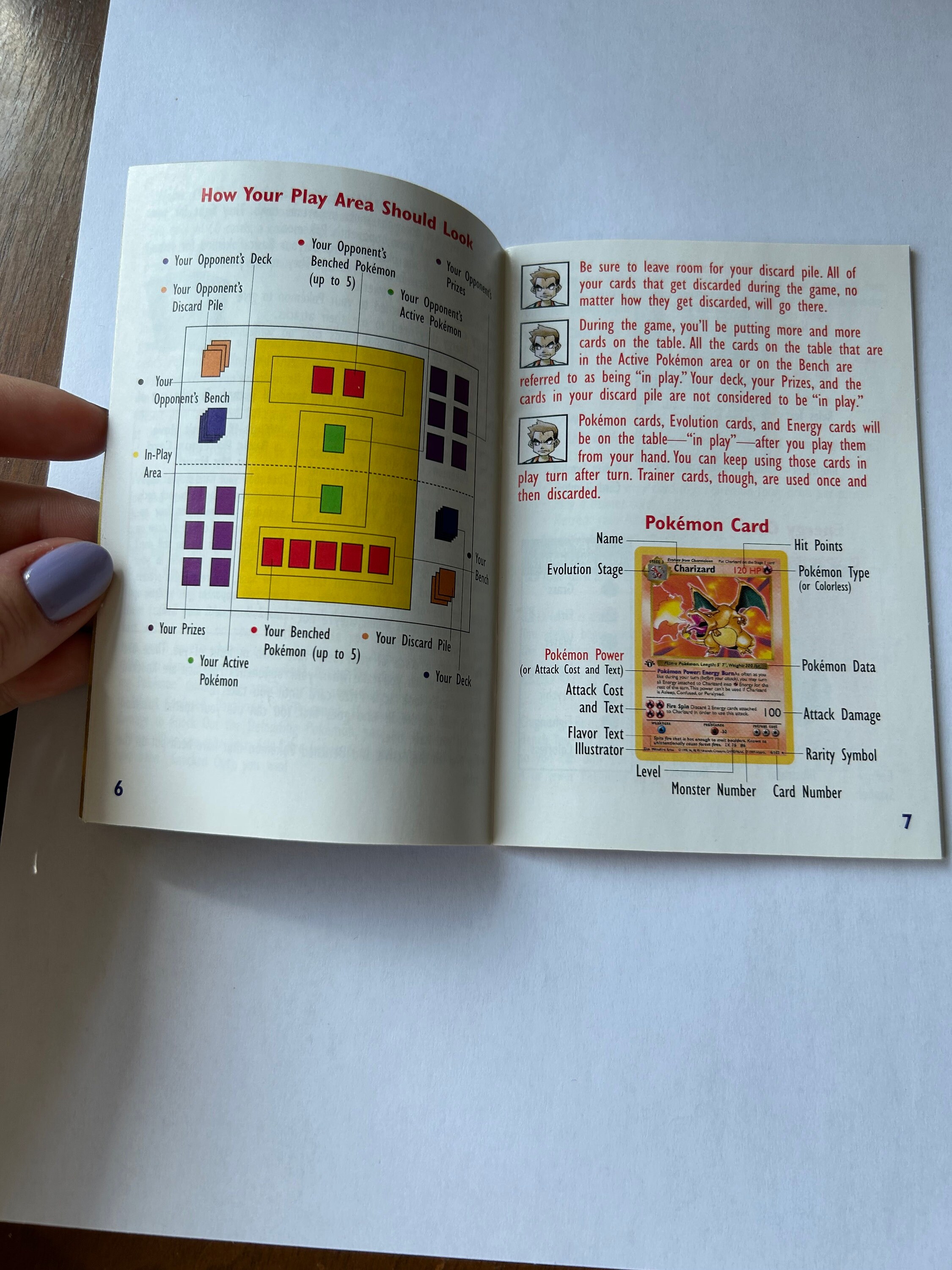 Pokémon Trading Card Game Rulebook Version 3 1999 Vintage Excellent ...