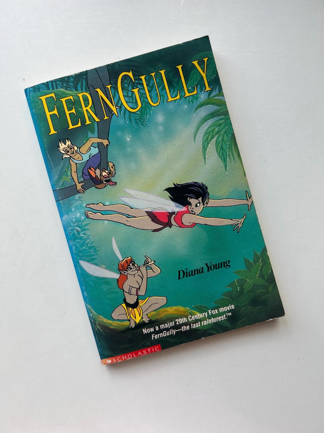 Vintage Fern Gully Book of the Original Movie 1992 | Vintage Children's ...
