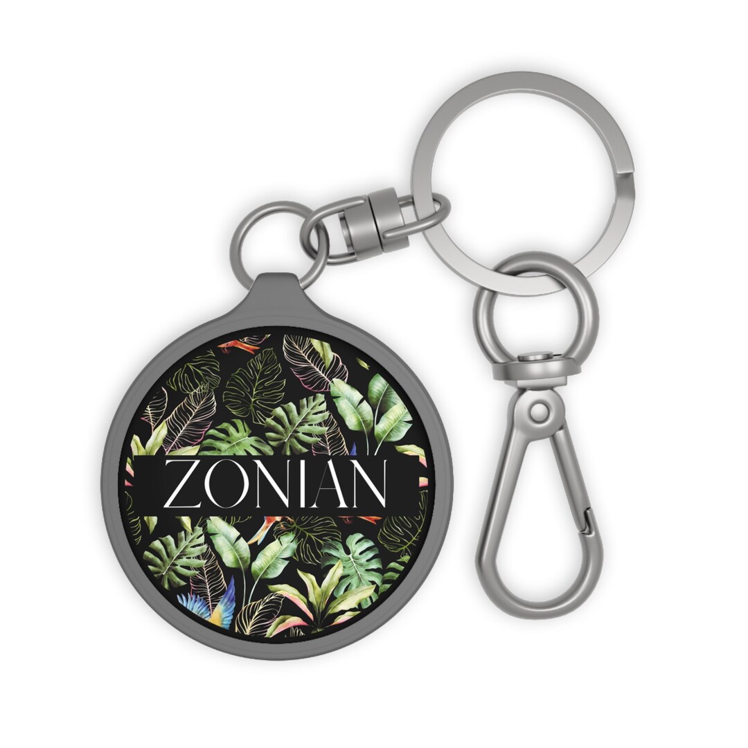 Zonian Jungle Keyring Tag - Etsy