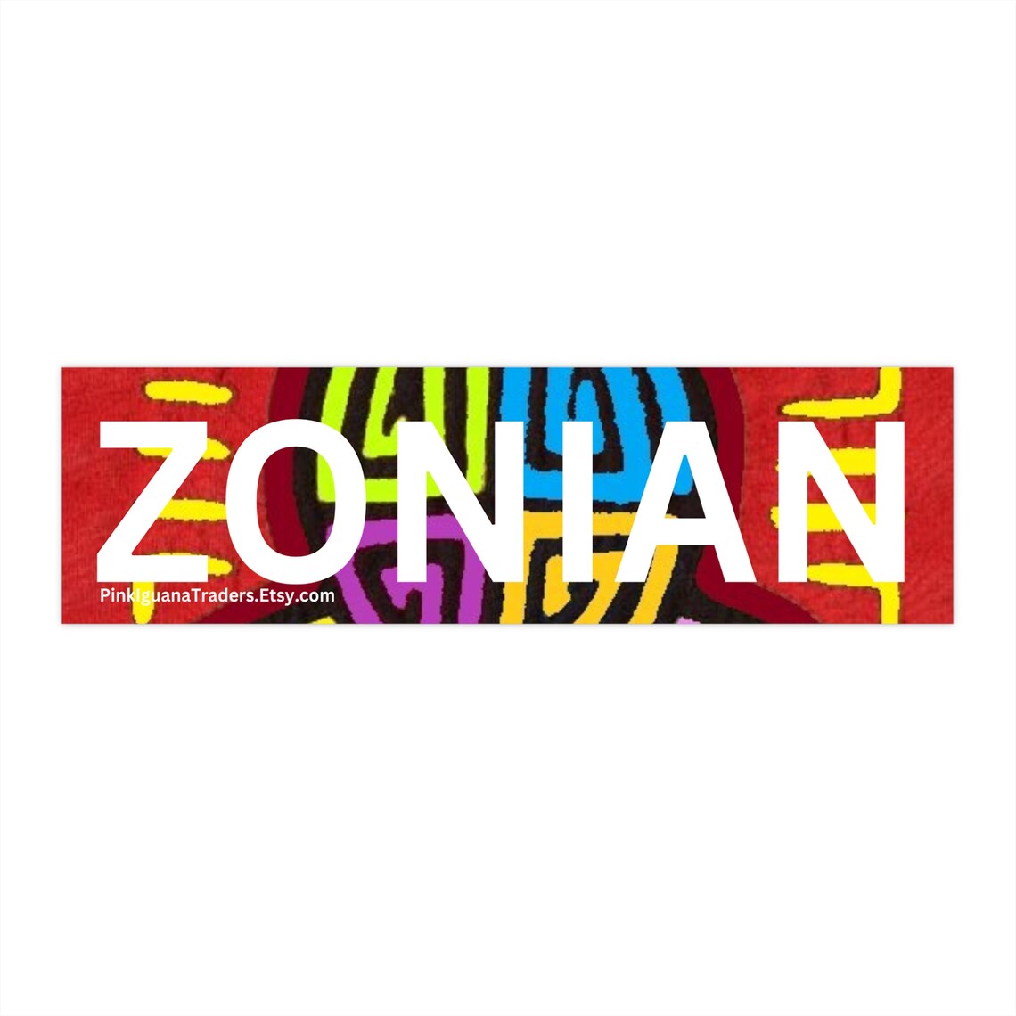 Zonian on a Mola 5 Bumper Stickers - Etsy