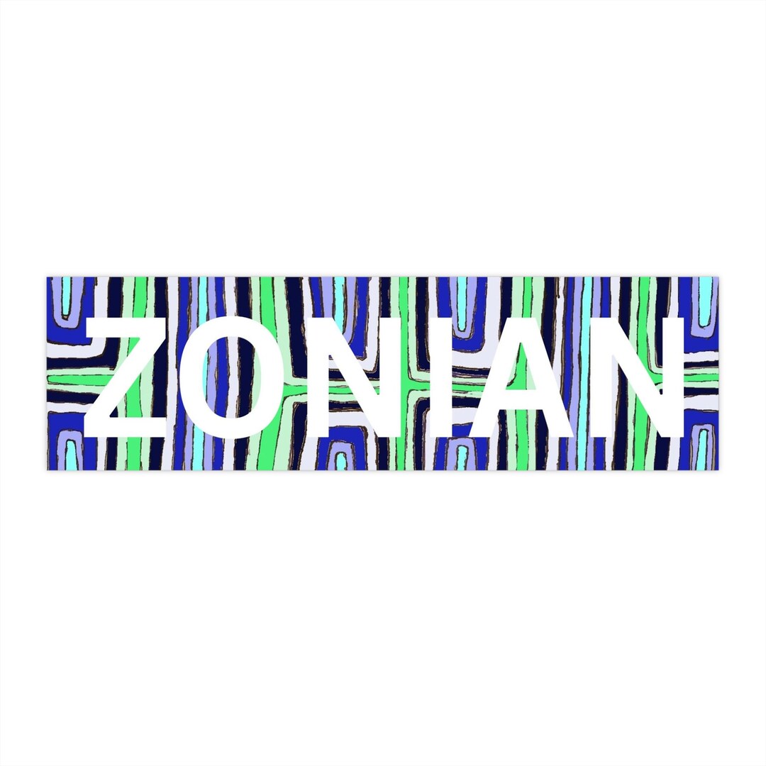 Zonian on a Mola 2 Bumper Stickers - Etsy
