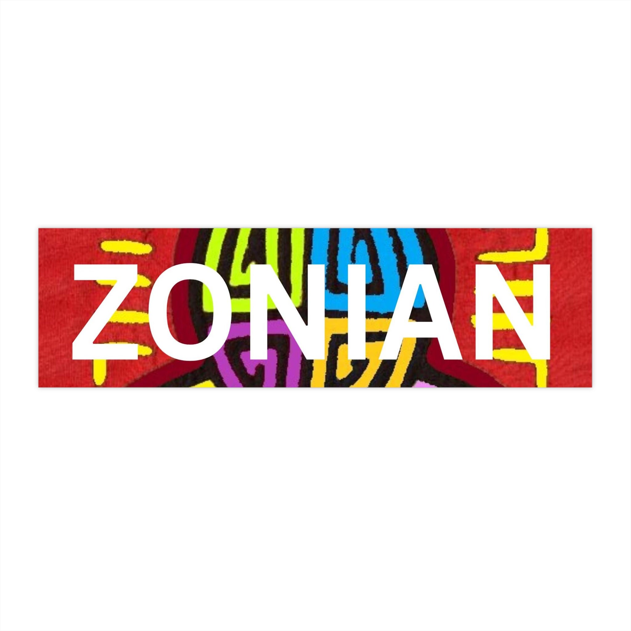 Zonian on a Mola 5 Bumper Stickers - Etsy