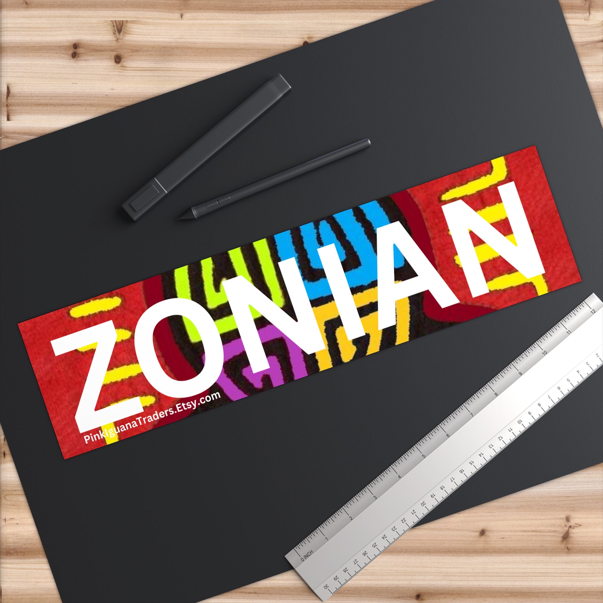 Zonian on a Mola 5 Bumper Stickers - Etsy