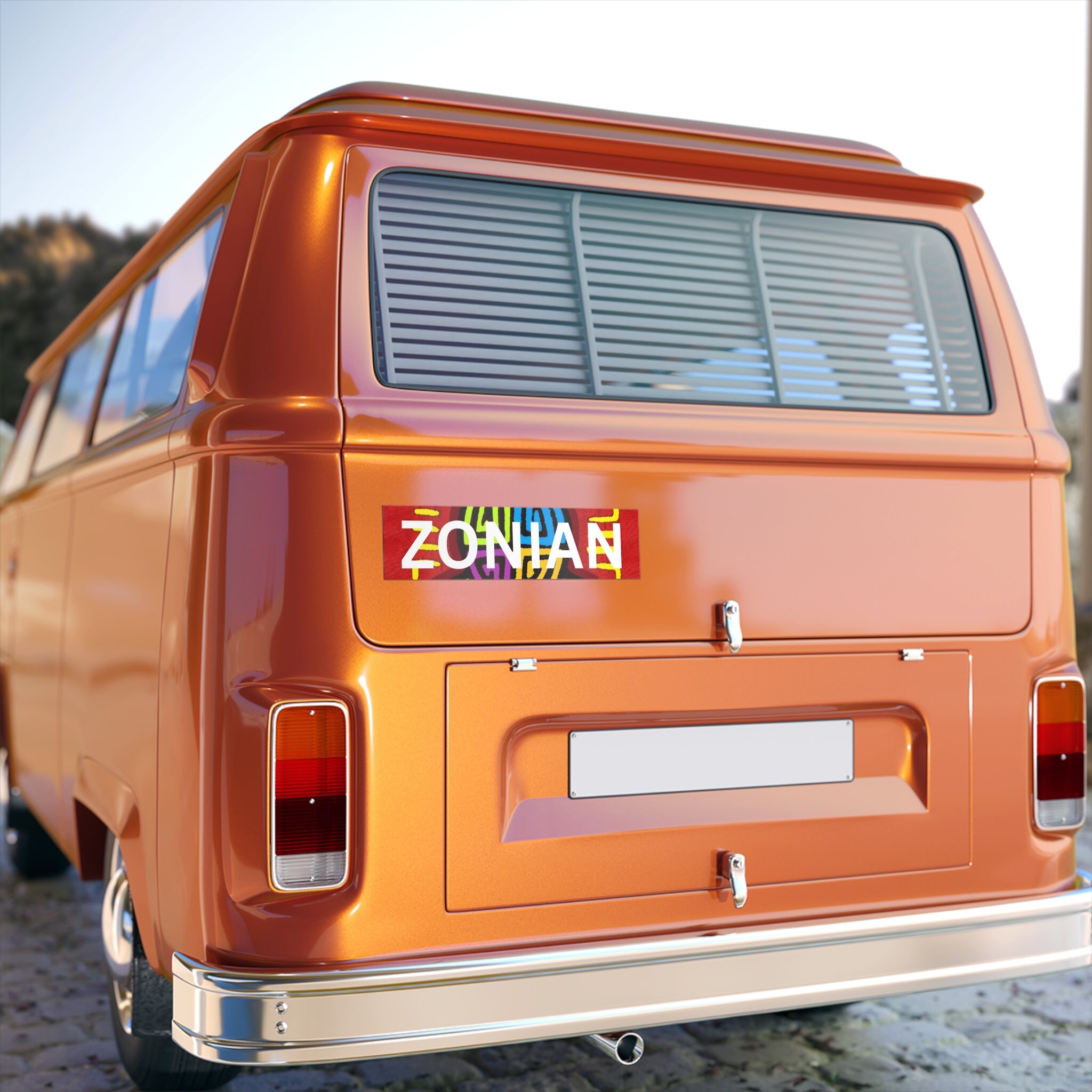 Zonian on a Mola 5 Bumper Stickers - Etsy