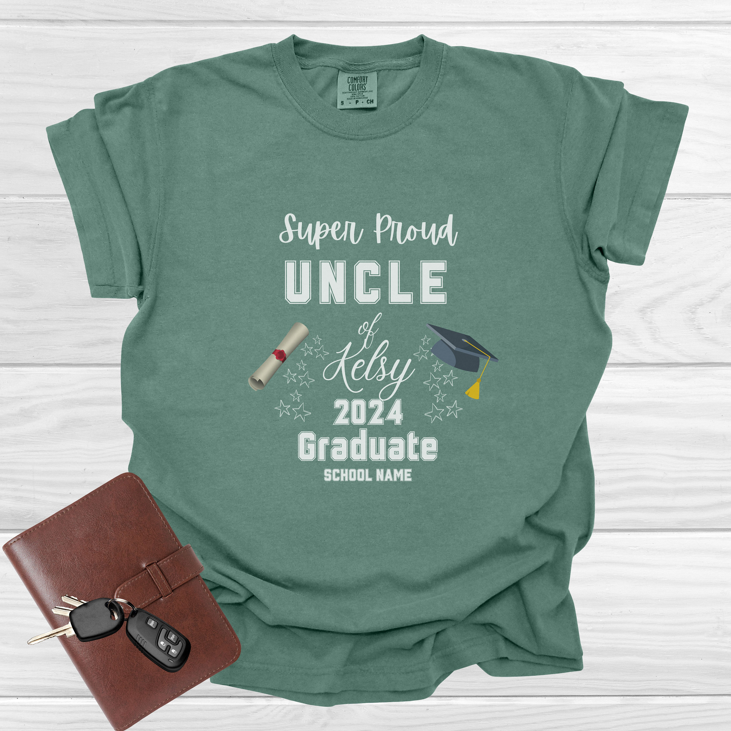 Class of 2024, Super Proud Family Shirt, Custom Graduation Shirt ...