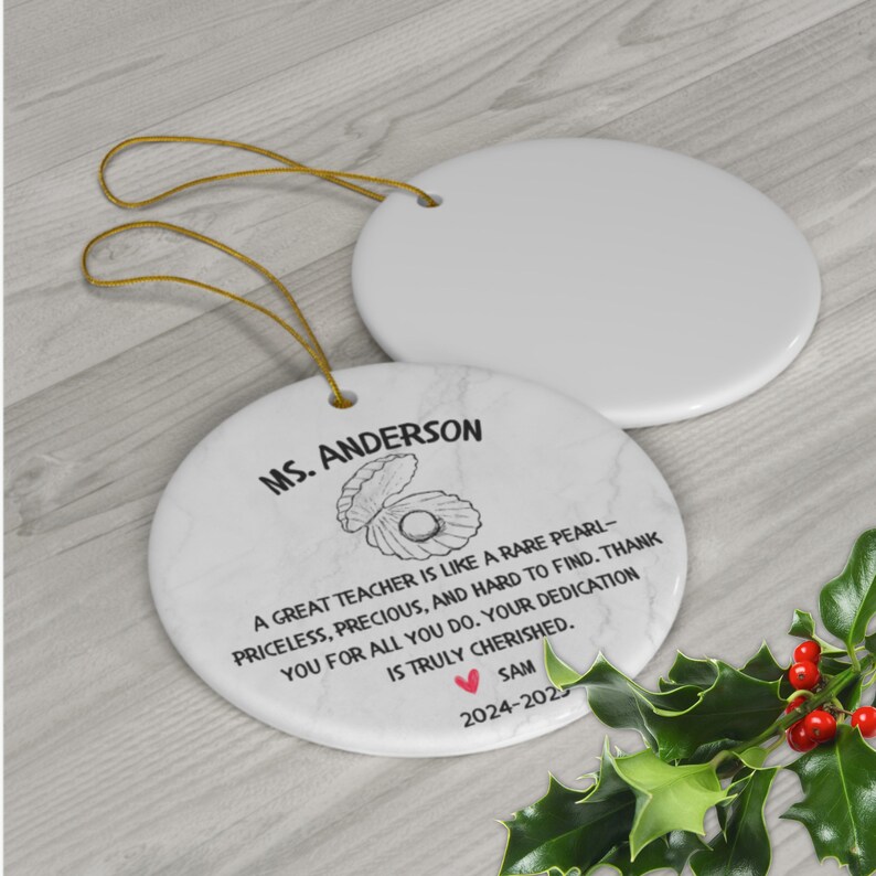 Teacher Appreciation Gift, Custom Teacher Name, Teacher Thank You Gift ...