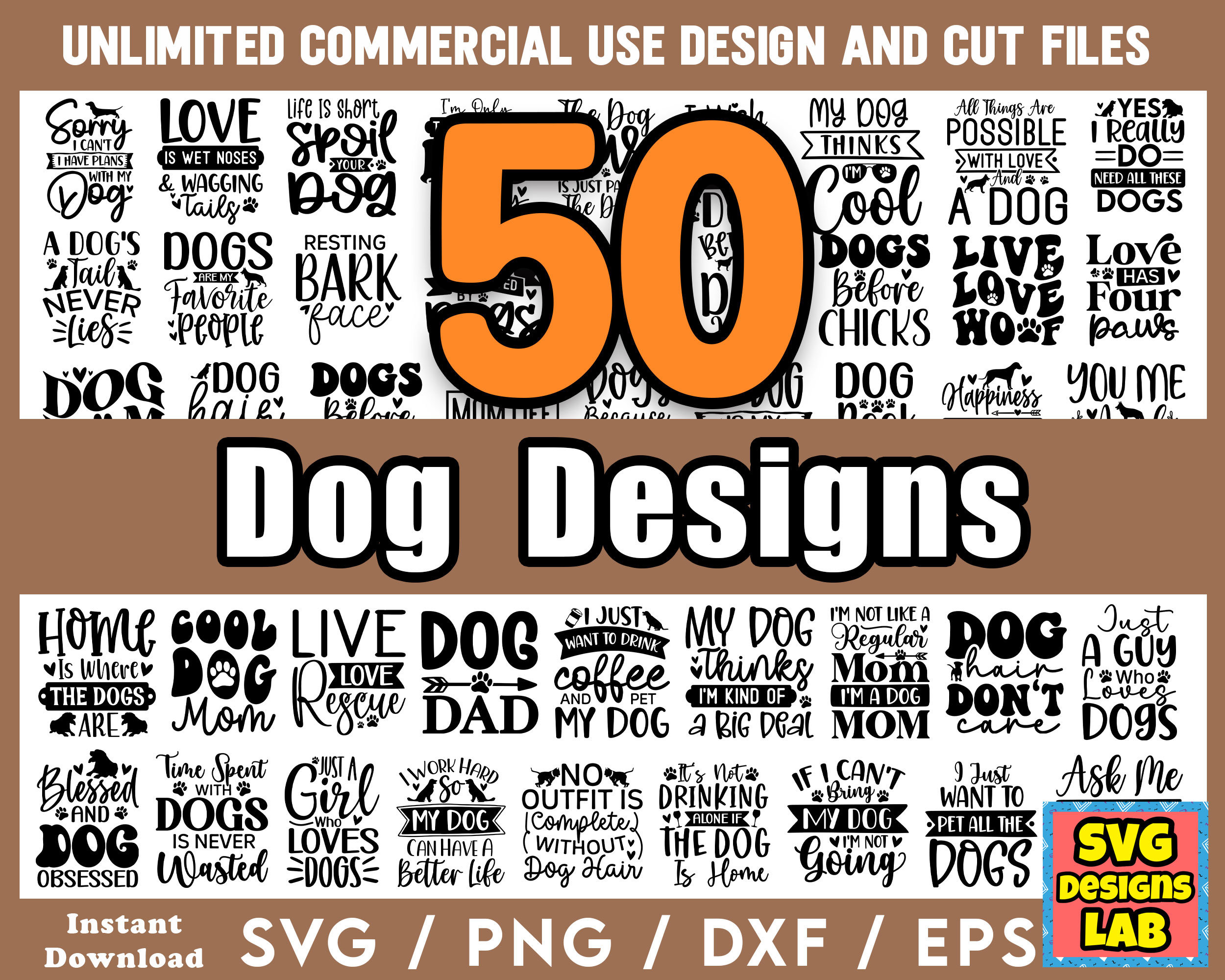 Dog SVG Bundle - Dog SVG, Dog Svg Files, Dog Shirt SVG, Dog Quotes Svg ...