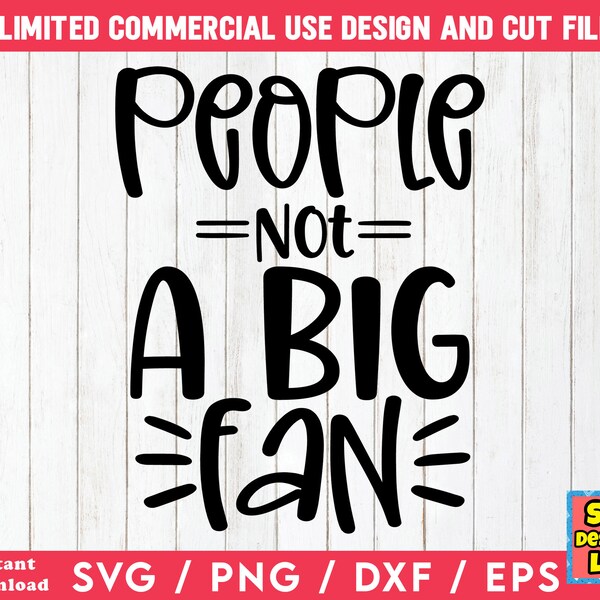 People Not a Fan Shirt - Etsy