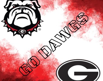 Georgia Bulldogs Bulldogs Football Ga Football Lips File - Etsy