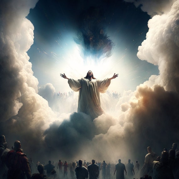 Jesus Coming Down From Heaven