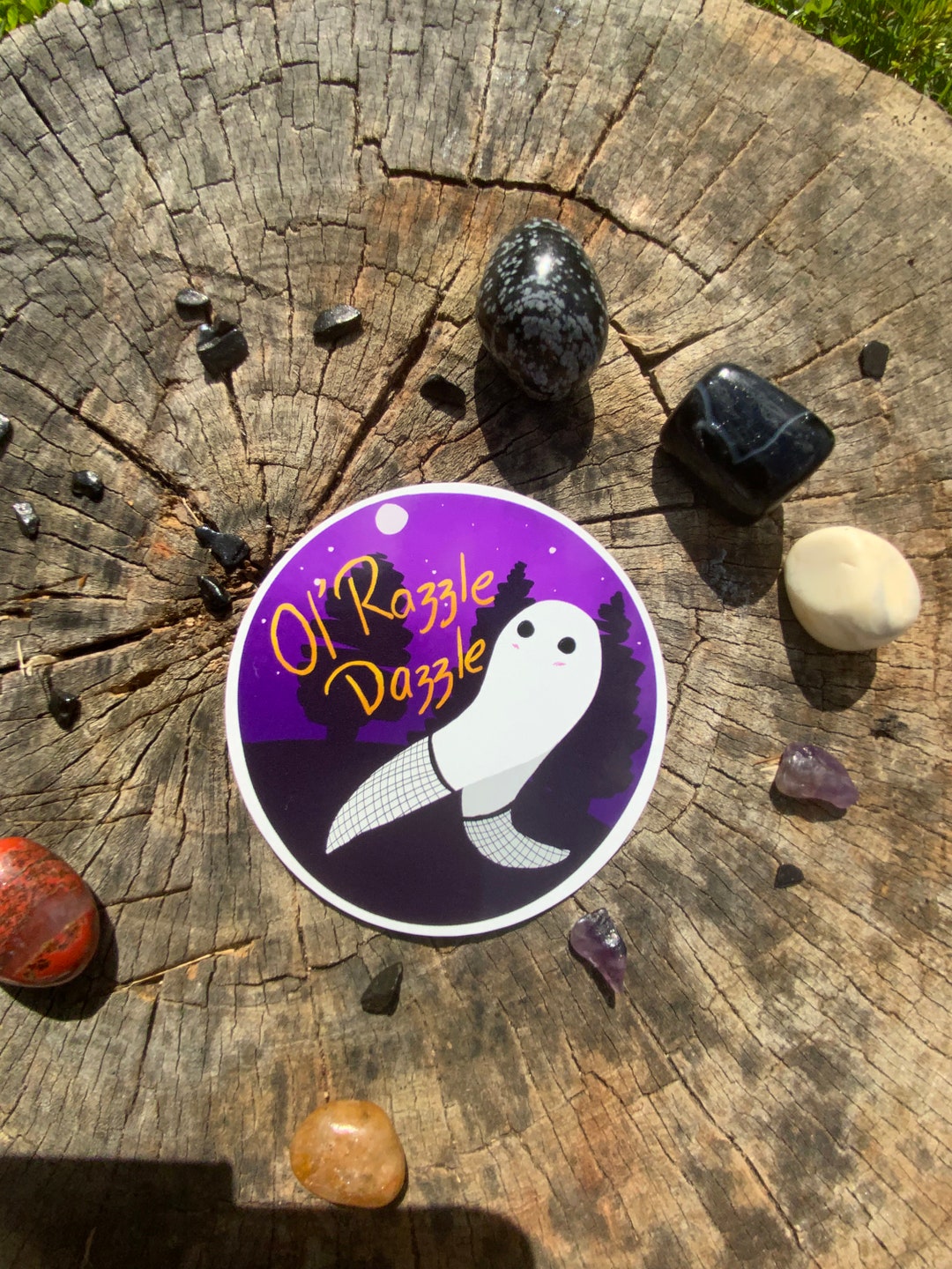 Fresno Nightcrawler Cryptid Sticker - Etsy