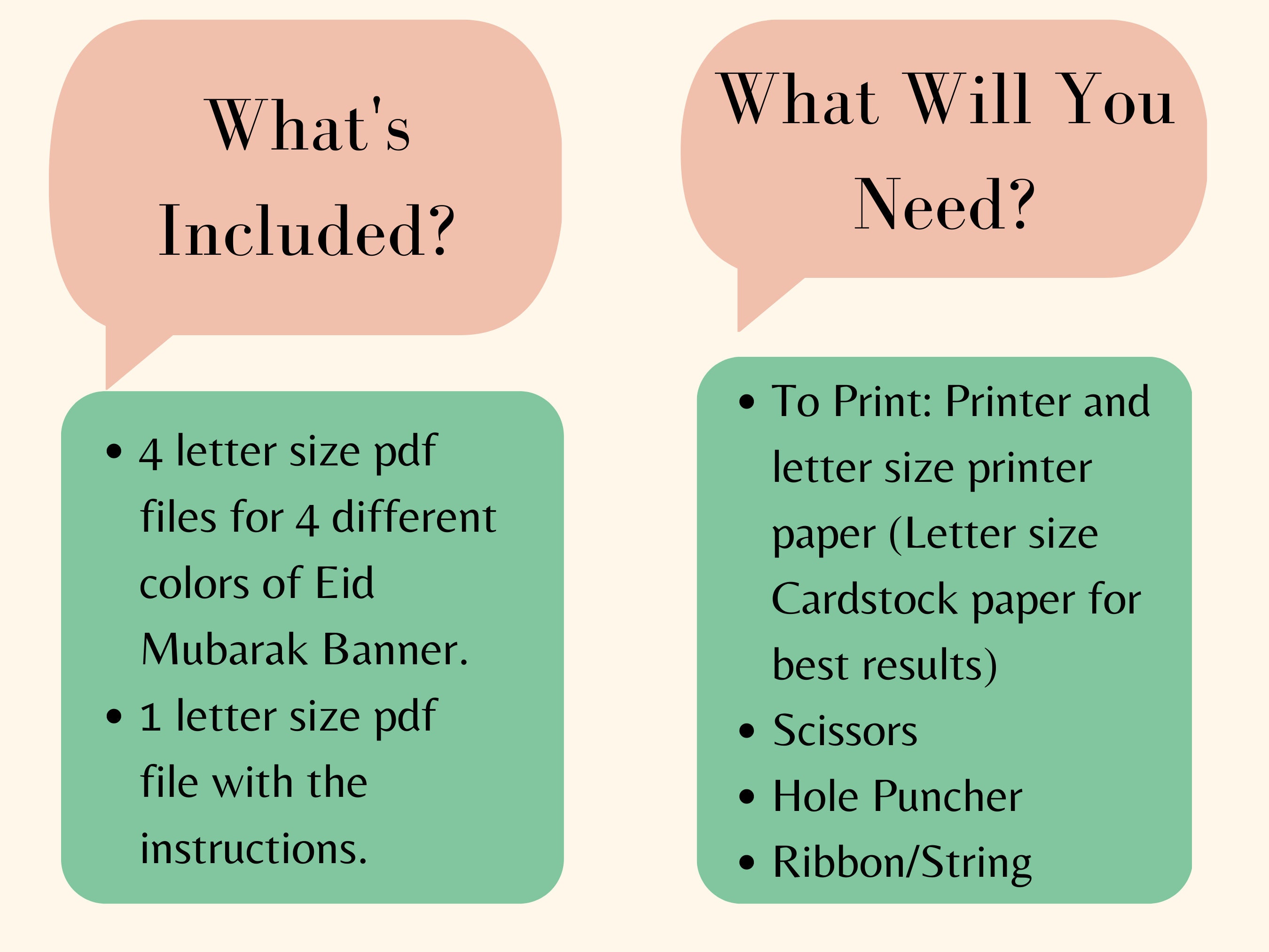 Eid Decor, Eid Mubarak Banner, Printable Eid Decor Banner, Digital Eid ...