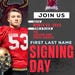 Football Signing Day Flyer: College Commitment Social Media Graphic ...