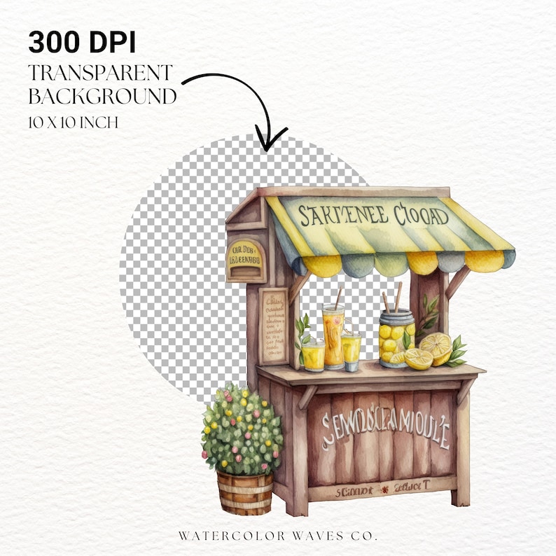 Lemonade Stand Clipart Lemonade PNG Summer Clipart Pink - Etsy Canada