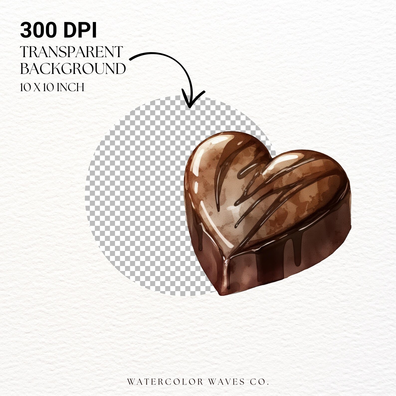 Watercolor Chocolate Clipart | Sweets Clipart Bundle | Kawaii Food ...