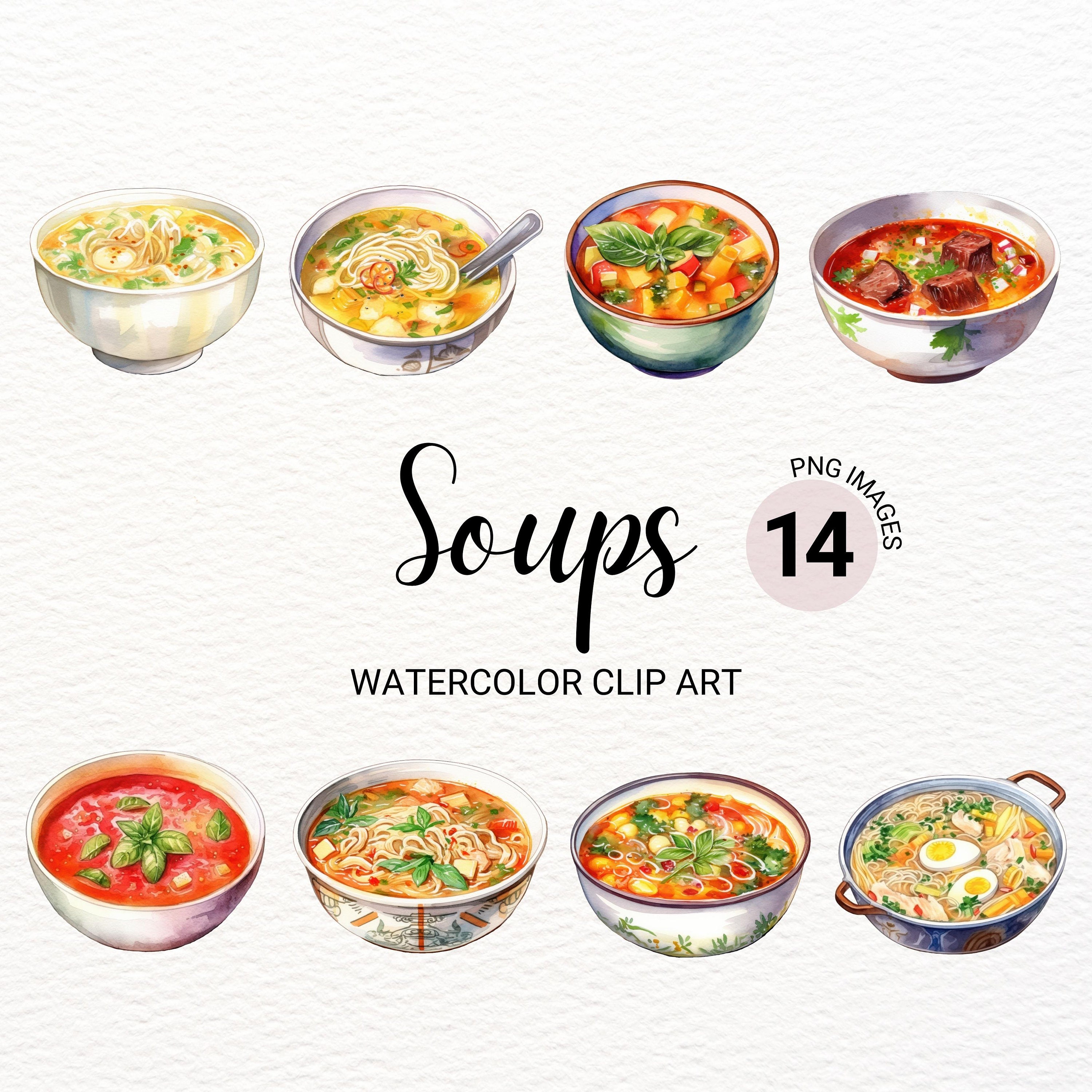 Bowl Of Soup Clip Art