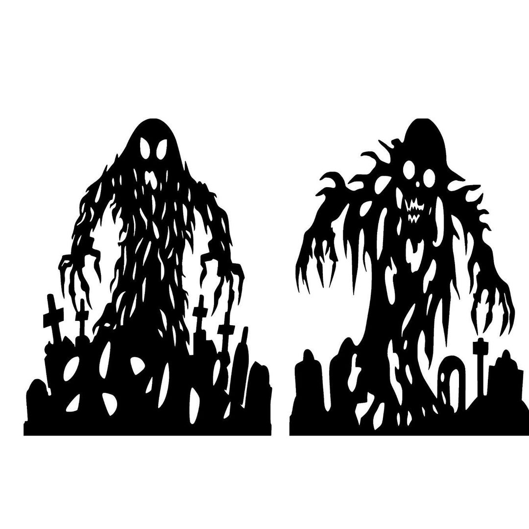 Cemetery Monster SVG Bundle: Horror Halloween Laser Cut Files (digital ...