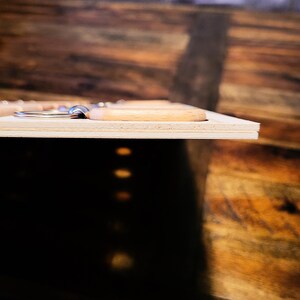 3 Style Wooden Keychain / Keyring Jig Template Files - Round, Rectangle ...