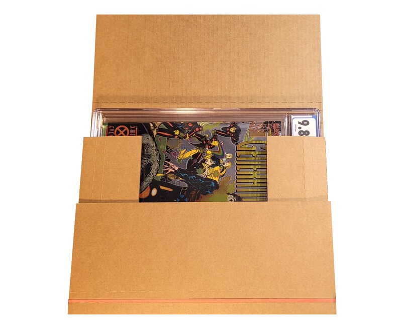 Physical Product - 1 Graded Comic Book Slab Strong Mailer - Engraved ...