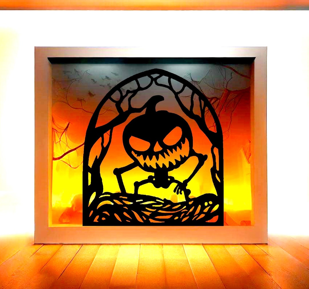 SVG Fun Halloween Pumpkin Skeleton Monster Digital Files Instant ...