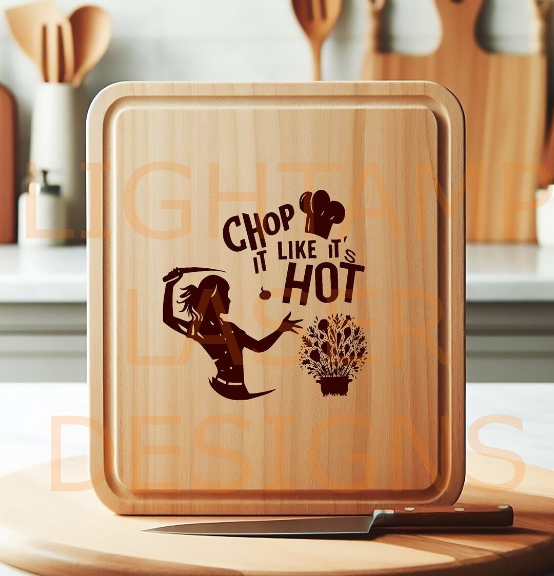 SVG Charcuterie Design Chop It Like It's Hot Instant Download Digital ...