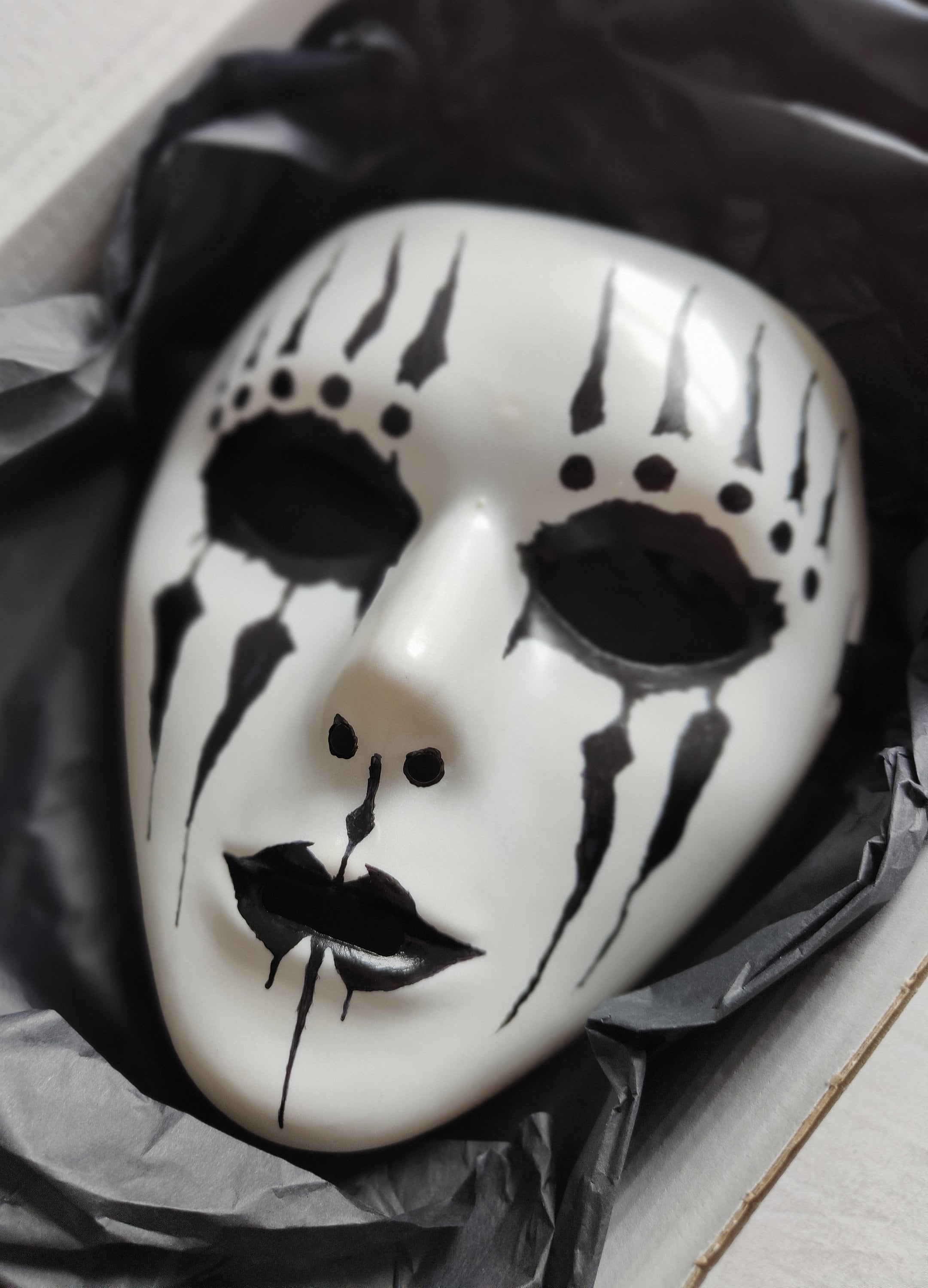 Slipknot Joey Jordison Style Mask - Etsy UK