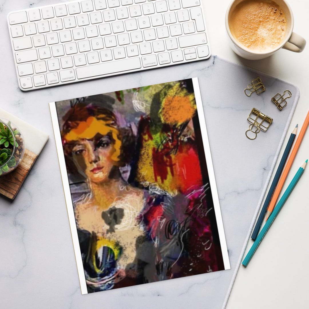 Art Print Notepad - Etsy