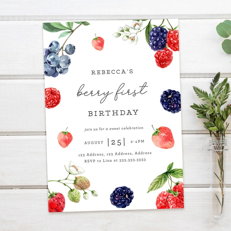 Berry Sweet Party - Etsy