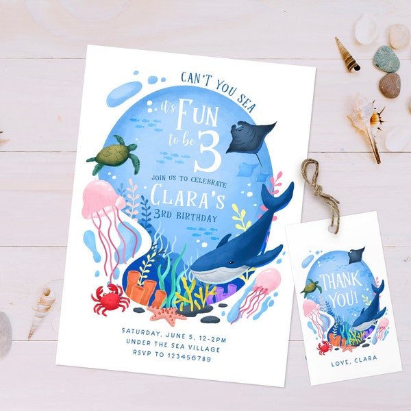 Aquarium Birthday - Etsy