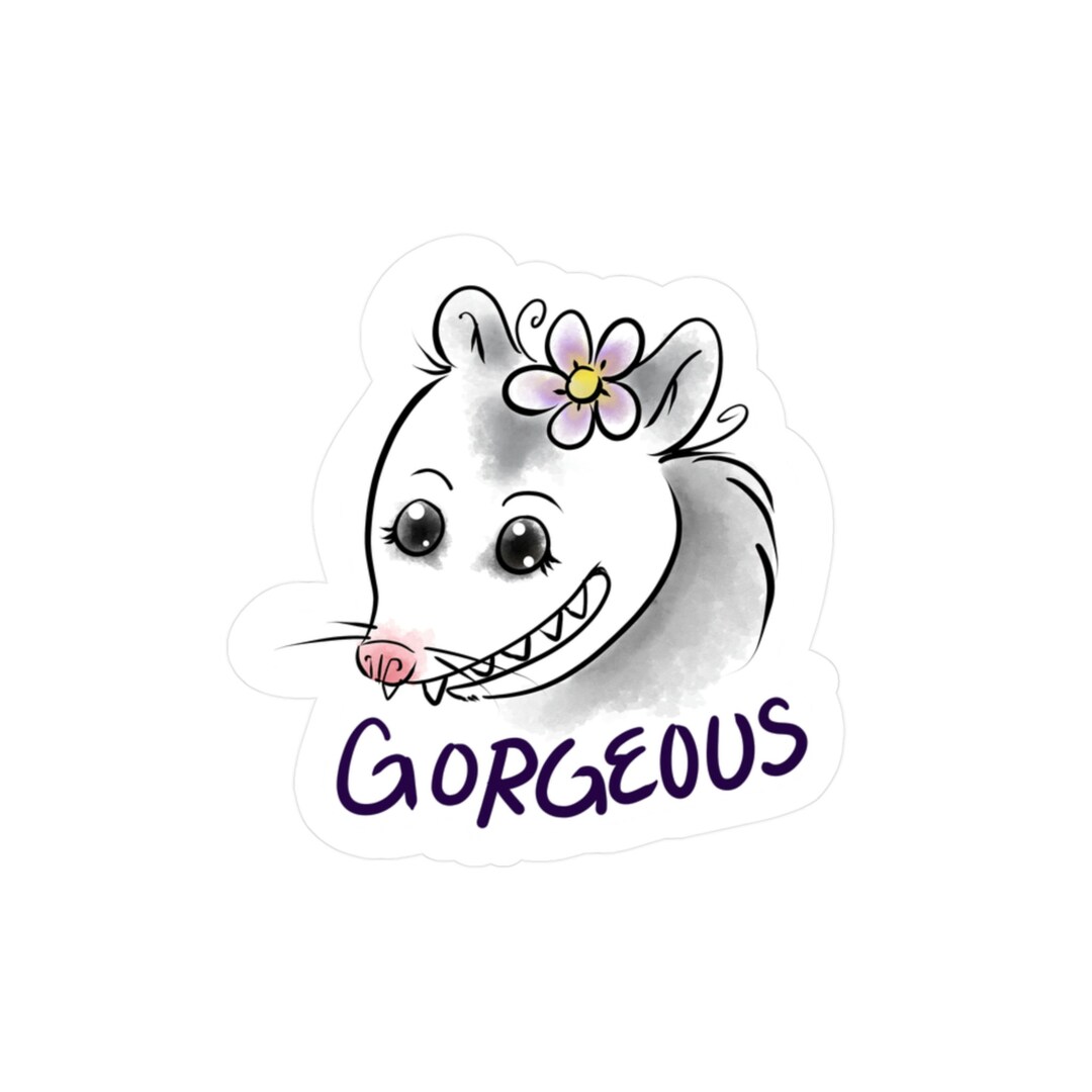 Gorgeous Possum Decal Vinyl Decal Waterproof - Etsy