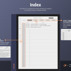 Boox Notebook | Boox Templates - Etsy