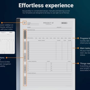 Project Planner for Remarkable 2 and Remarkable Paper Pure Tablet ...