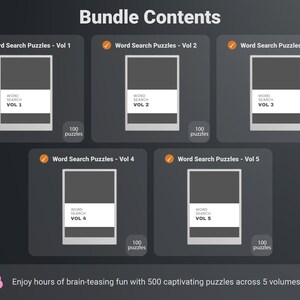 Word Search Bundle for Remarkable Paper Pro - Puzzle Games, Hyperlinked ...